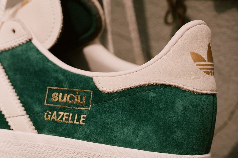 Mark Suciu adidas Skateboarding Gazelle ADV Green GY3688 | Hypebeast