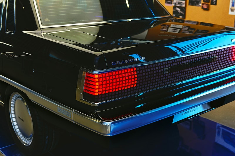 Hyundai Grandeur Heritage Series Restomod Closer Look | Hypebeast