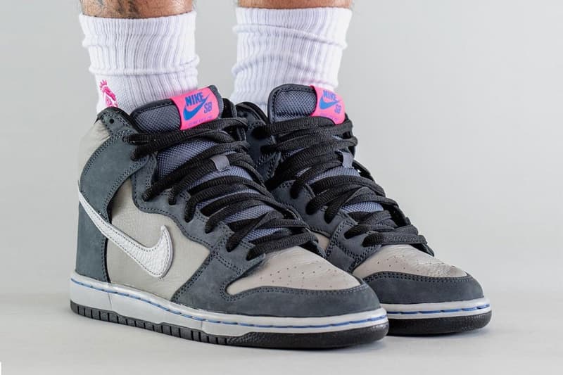 Nike SB Dunk High “Medium Gray” Official Look | Hypebeast
