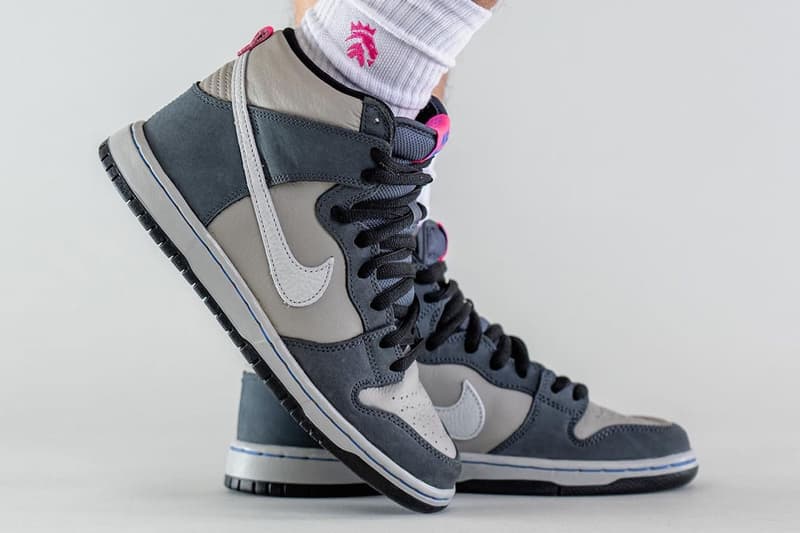 Nike SB Dunk High “Medium Gray” Official Look | Hypebeast