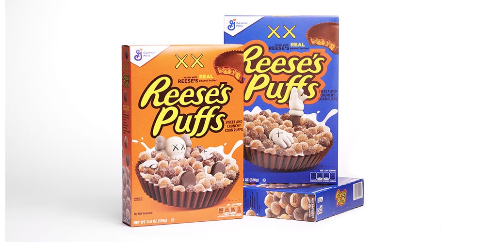 Reese's Puff x KAWS Cereal Launch Release Info | Hypebeast