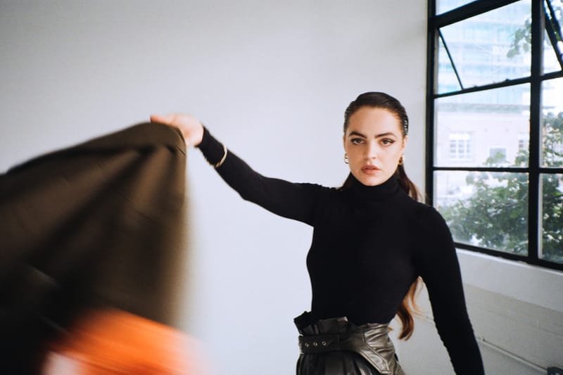 Freya Monro Morrison Styles The BBold Sneaker For Balmain | Hypebeast