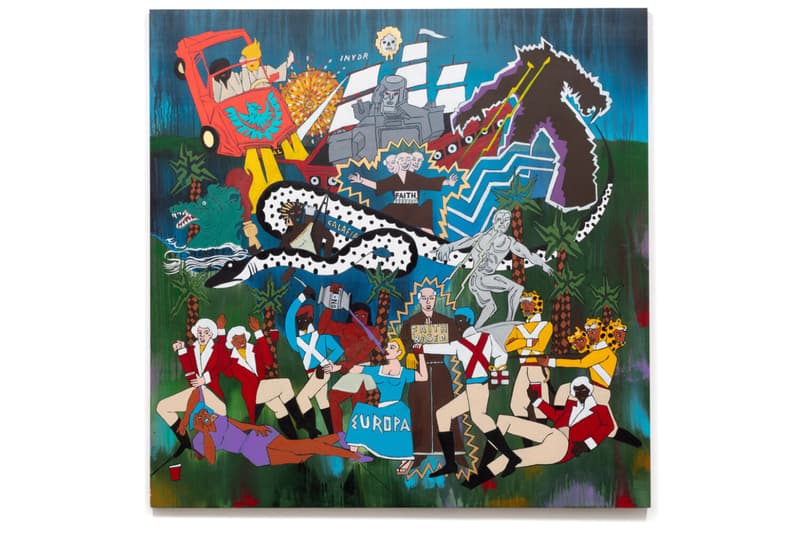 Umar Rashid "En Garde / On God" Blum & Poe Exhibition | Hypebeast