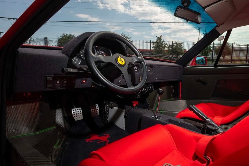 Ferrari F40 Interior