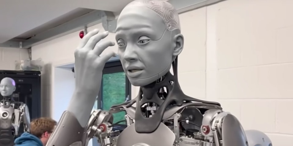 Watch the "Ameca" Humanoid Robot Demonstrate Realistic Facial ...