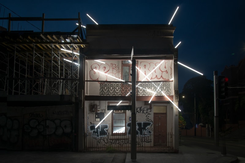 Ian Strange 'LIGHT INTERSECTIONS II' Art Sydney AU | Hypebeast