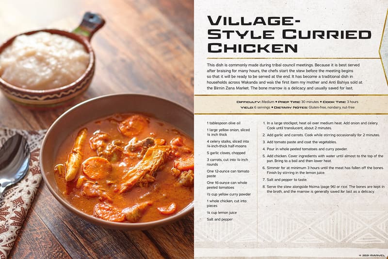 Marvel 'Black Panther' Wakanda Cuisine Cookbook | Hypebeast