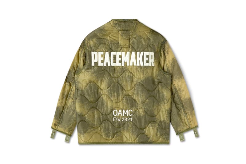 OAMC FW21 Clouded Peacemaker Liner Jacket Drop | Hypebeast
