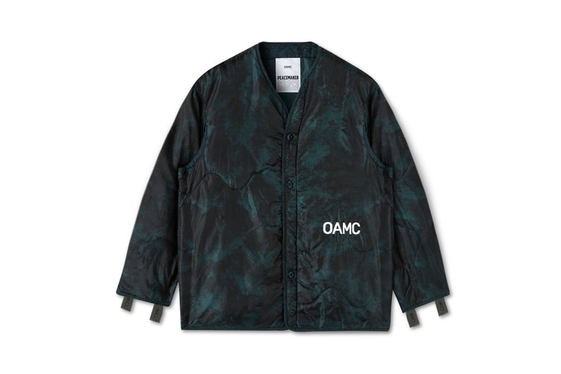 OAMC FW21 Clouded Peacemaker Liner Jacket Drop | Hypebeast