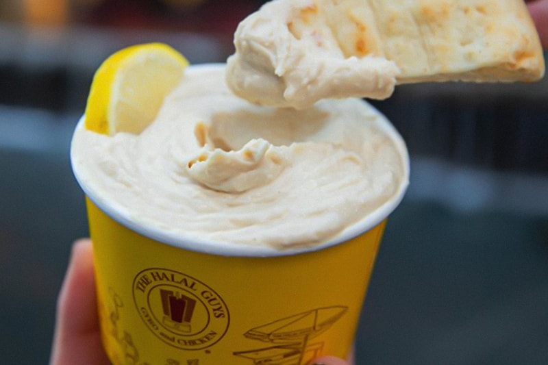 The Halal Guys Signature Spicy Chicken, Lemon Hummus Info | Hypebeast