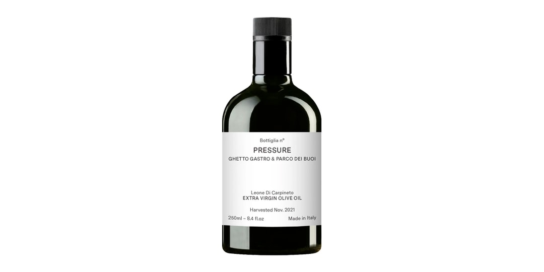 Gustiamo x Ghetto Gastro "PRESSURE Vol.1" Extra Virgin Olive Oil ...