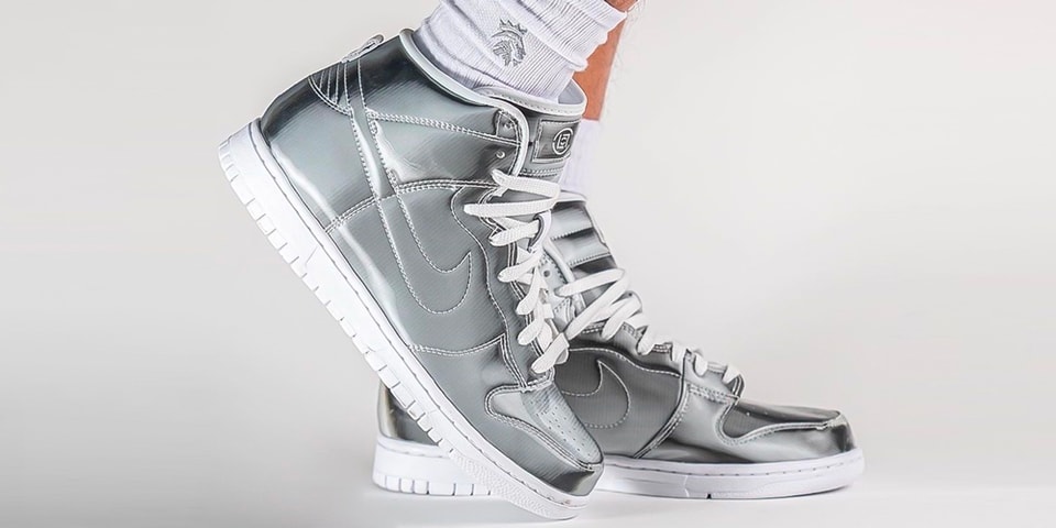 CLOT x Nike Dunk High On-Foot | HYPEBEAST