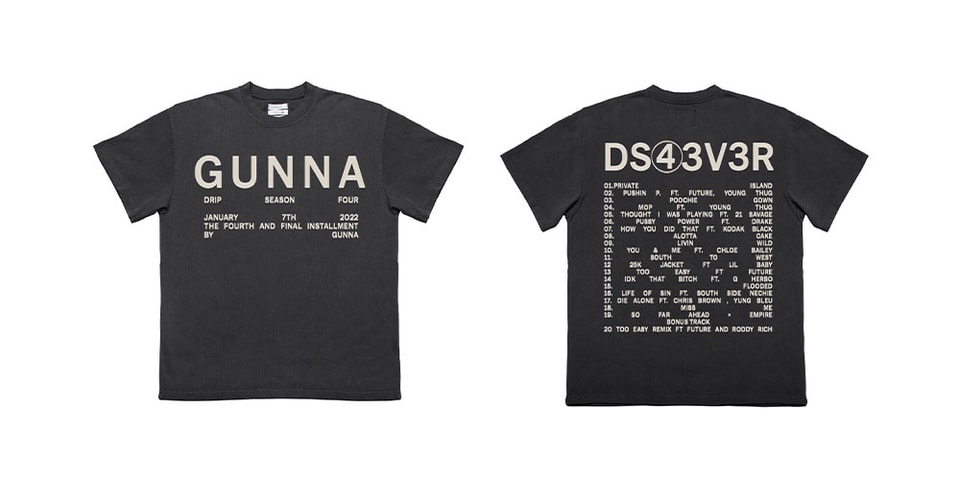 Gunna Drops 'DS4EVER' Merch Collection | HYPEBEAST