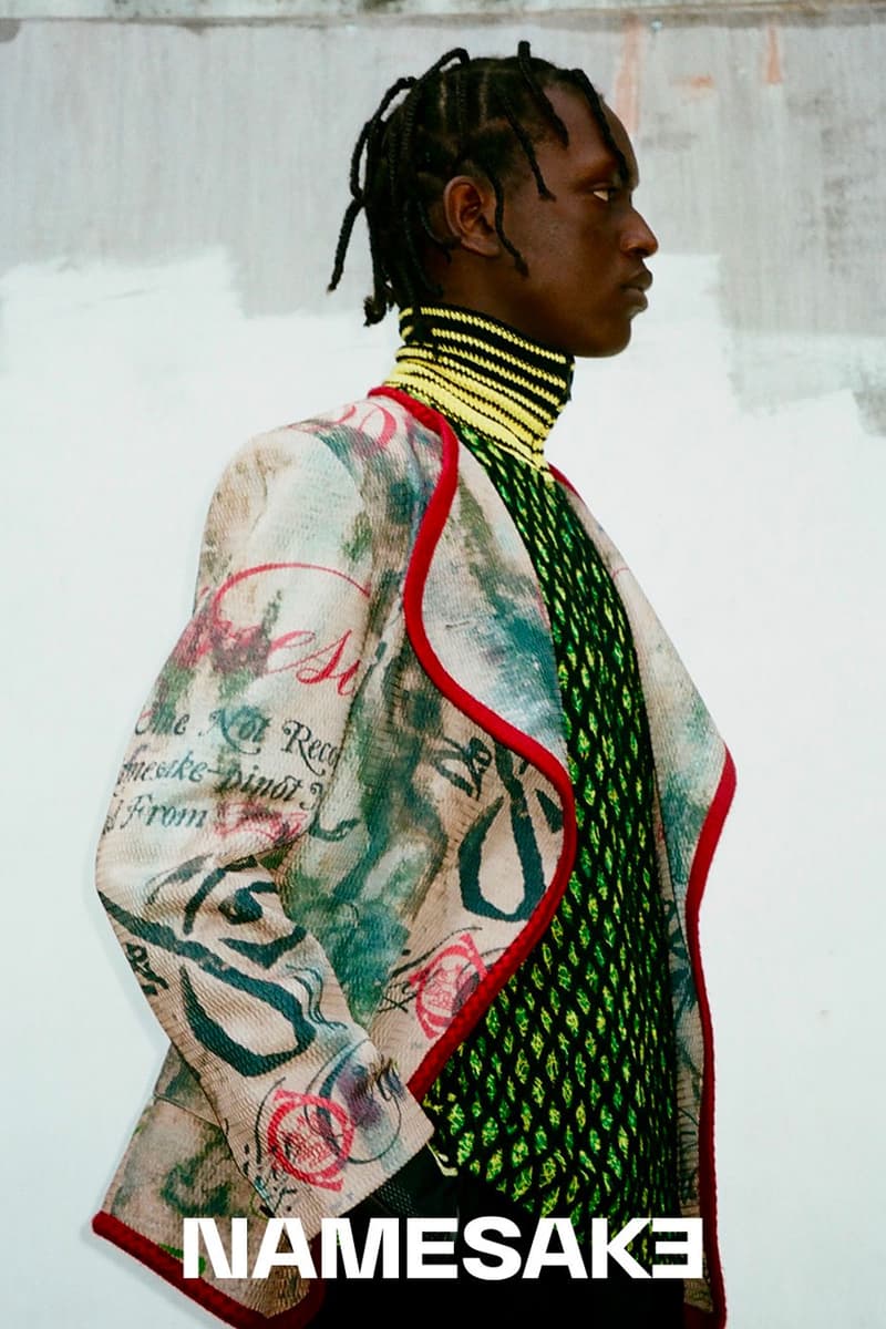 NAMESAKE FW21 "BLACK SUNLIGHT" Series Lookbook | Hypebeast