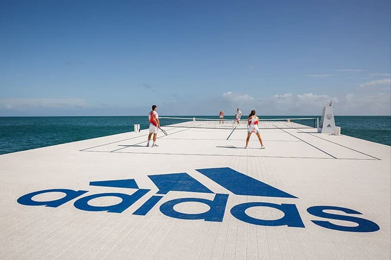 Parley x adidas Great Barrier Reef Tennis Court | HYPEBEAST