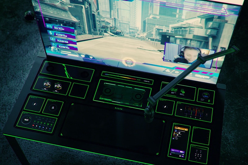 Razer Unveils the World's First True Gaming Desk Concept | Hypebeast