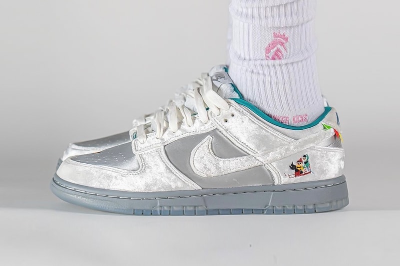 Nike Dunk Low "Ice" On-Foot Look | Hypebeast