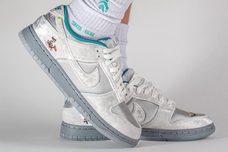Nike Dunk Low "Ice" On-Foot Look | Hypebeast