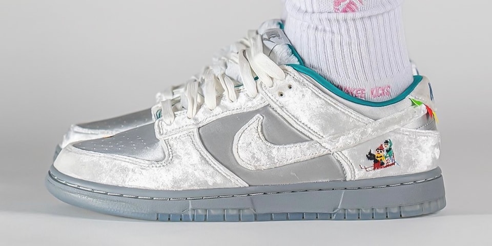 Nike Dunk Low "Ice" On-Foot Look | Hypebeast