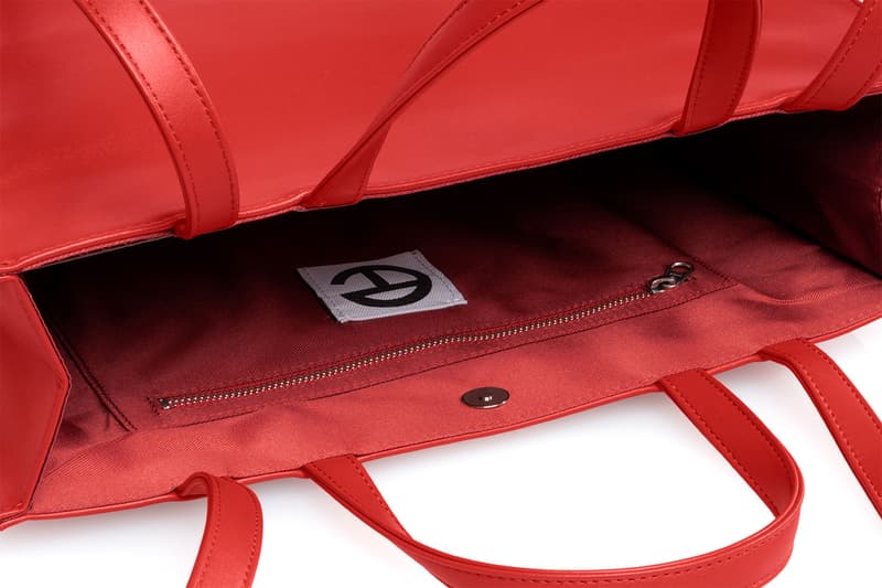 Telfar Red Collection Shopping Bags HBX Release | Hypebeast