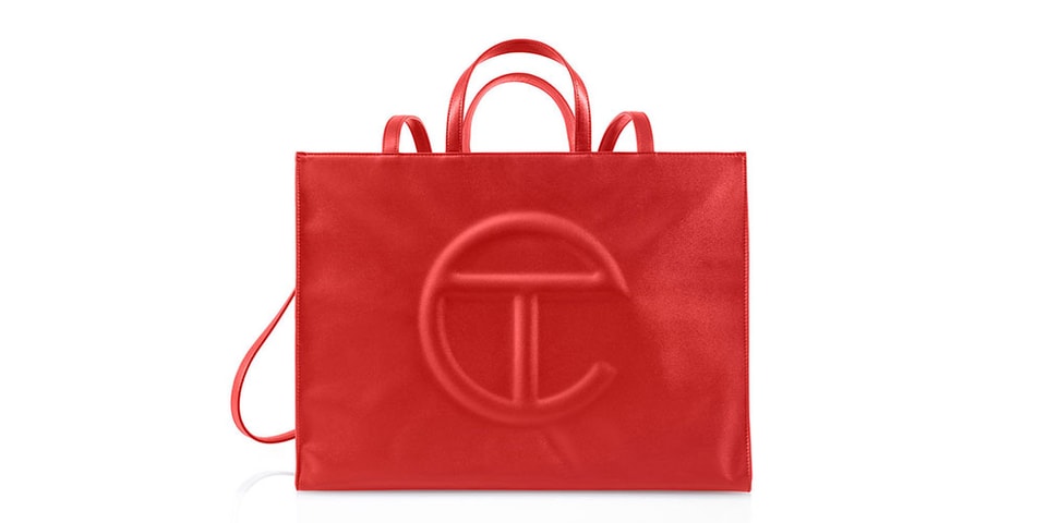 Telfar Red Collection Shopping Bags HBX Release | HYPEBEAST
