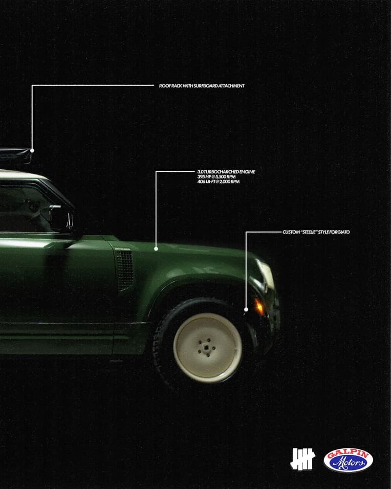 UNDEFEATED x Galpin Land Rover Defender Customs | HYPEBEAST