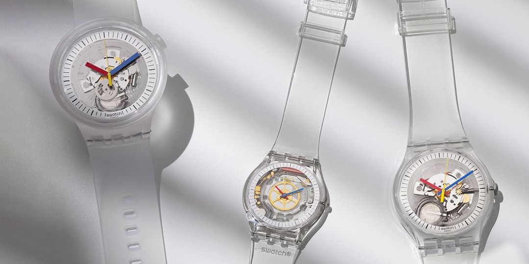 Swatch Unveils Retro Clear Collection Four-Piece | Hypebeast