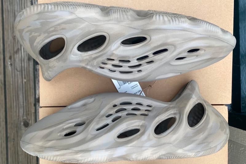 adidas YEEZY FOAM RNNR "Stone Sage"/"Mist" First Look | Hypebeast