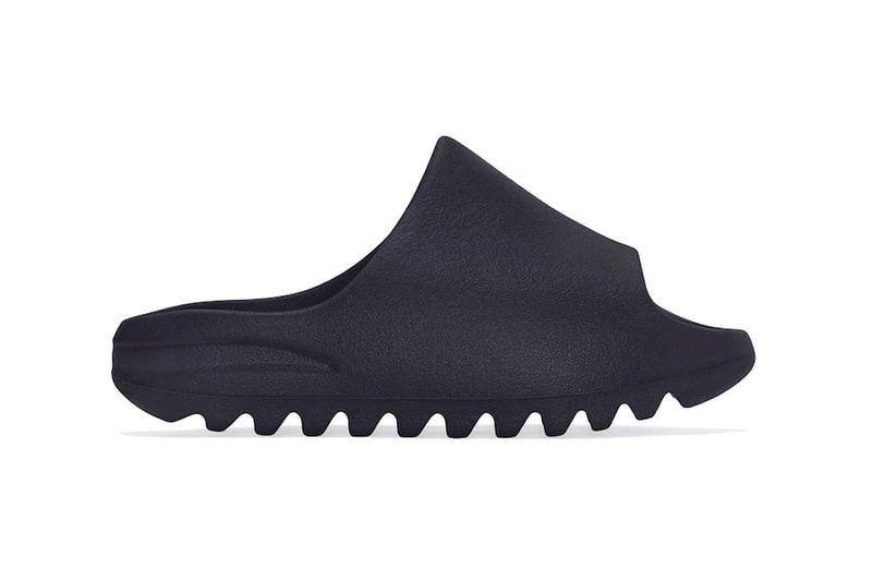 adidas YEEZY SLIDE "Onyx" Official Look | Hypebeast