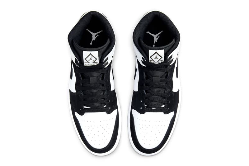 Air Jordan 1 Mid "Diamond" Release | Hypebeast