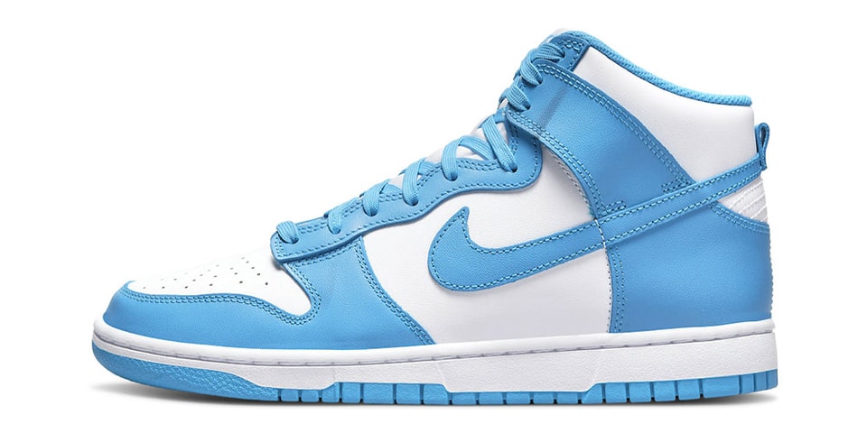 Nike Dunk High "Laser Blue" Official Look | Hypebeast