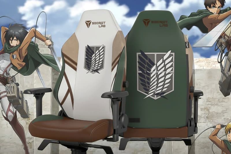 Secretlab Releases 'Attack on Titan' Gaming Chair | Hypebeast