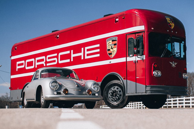 1960s Porsche-Branded Bus Car Hauler Is Uber Cool | Hypebeast