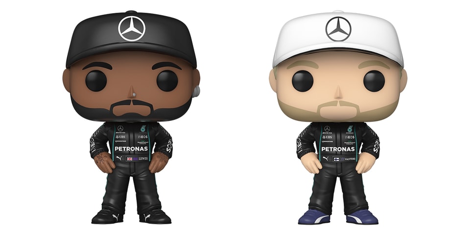 Mercedes Joins Funko for Lewis Hamilton and Valtteri Bottas Pop ...