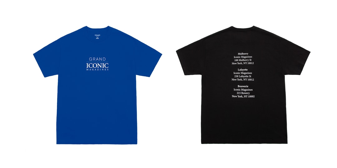 Iconic Magazines x Grand Collection Capsule | Hypebeast