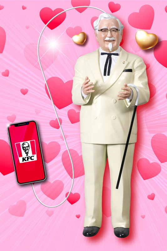 KFC Japan Colonel Sanders Mobile Battery Contest | Hypebeast