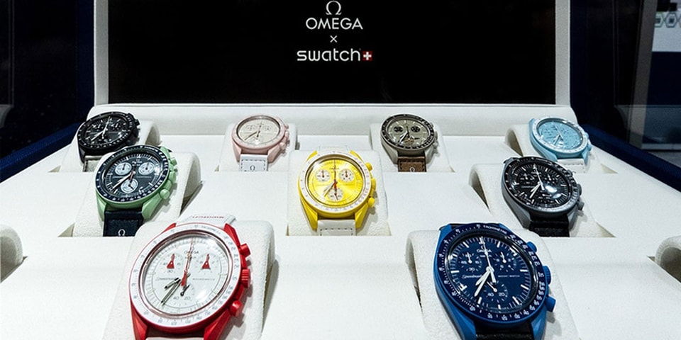 Omega x Swatch Moonswatch Collab Leaves Dye Stains | HYPEBEAST