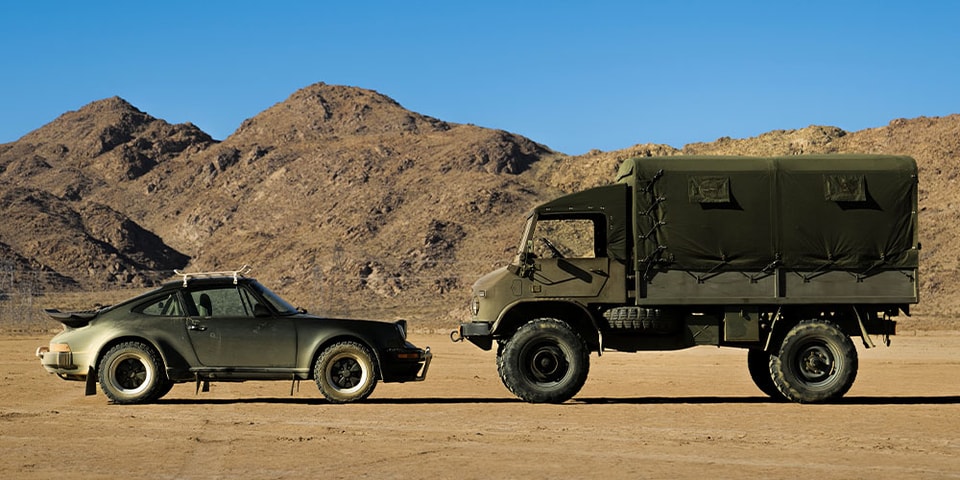 Stone Island Daniel Arsham Unveil Customized Porsche 930 Unimog 404 ...
