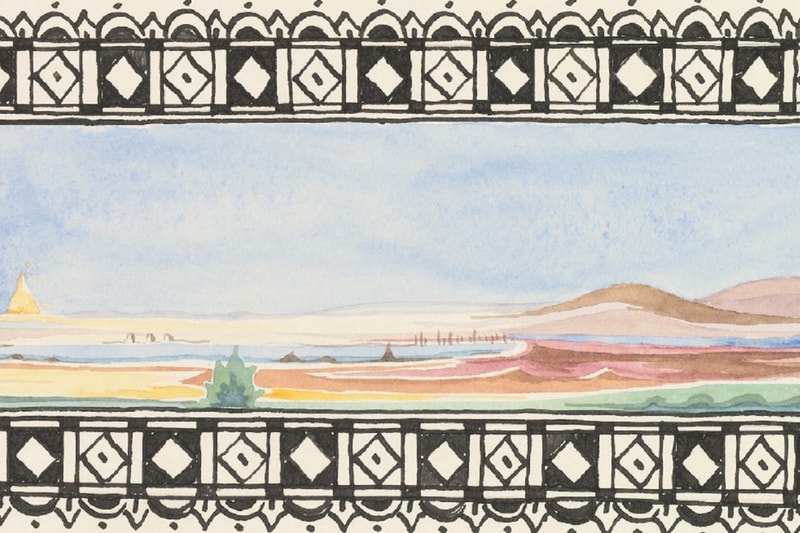 J.R.R. Tolkien Art Website Lord of the Rings Maps | Hypebeast