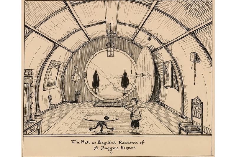J.R.R. Tolkien Art Website Lord of the Rings Maps | HYPEBEAST