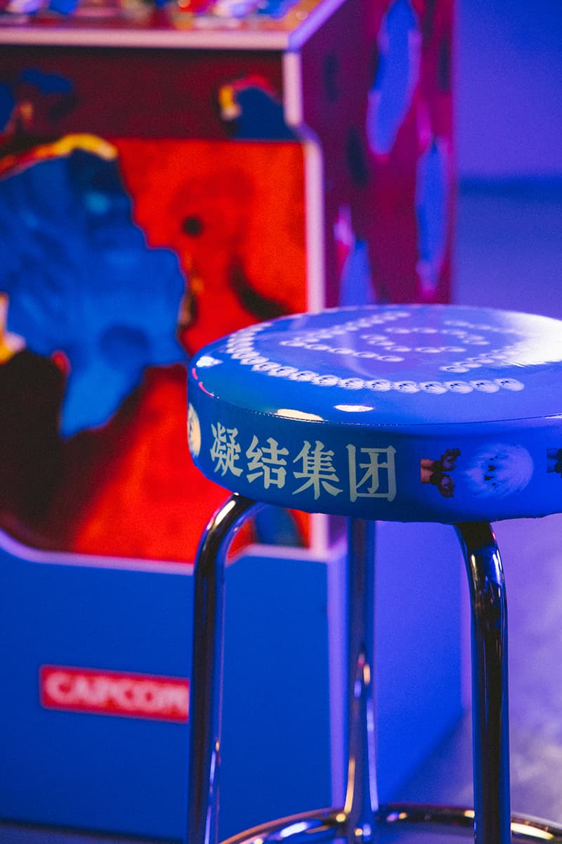 ARCADE1UP x CLOT 'Street Fighter II' Big Blue Arcade Machine Collection ...