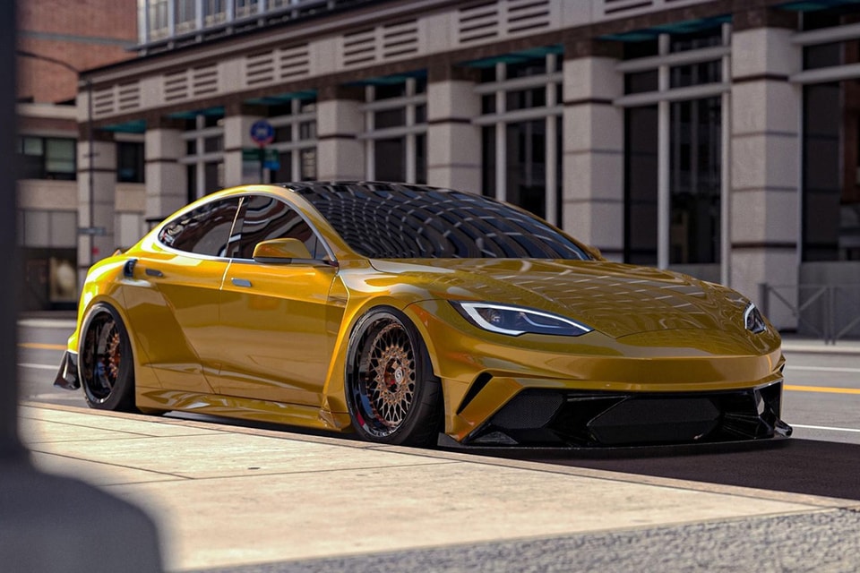 Competition Carbon Reveals Tesla Model S Plaid Widebody Kit, 57% OFF