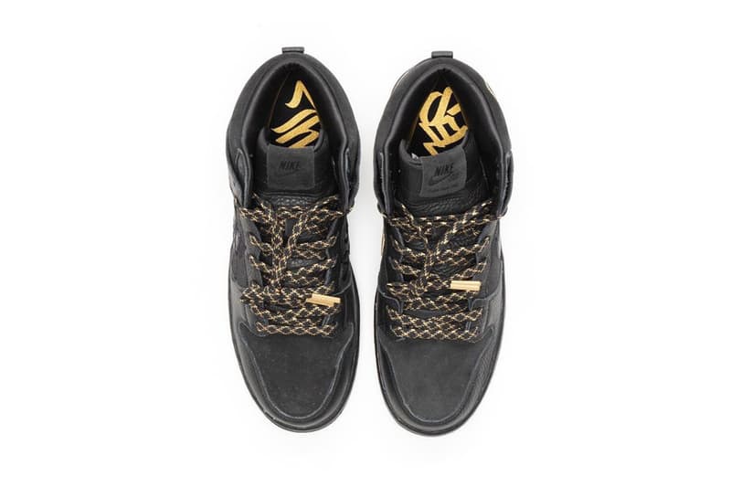 Faust Nike SB Dunk High Black Gold DH7755-001 Release | HYPEBEAST