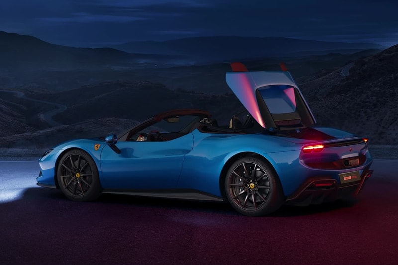 Ferrari 296 GTS Convertible Packs 818 HP EV V6 | Hypebeast