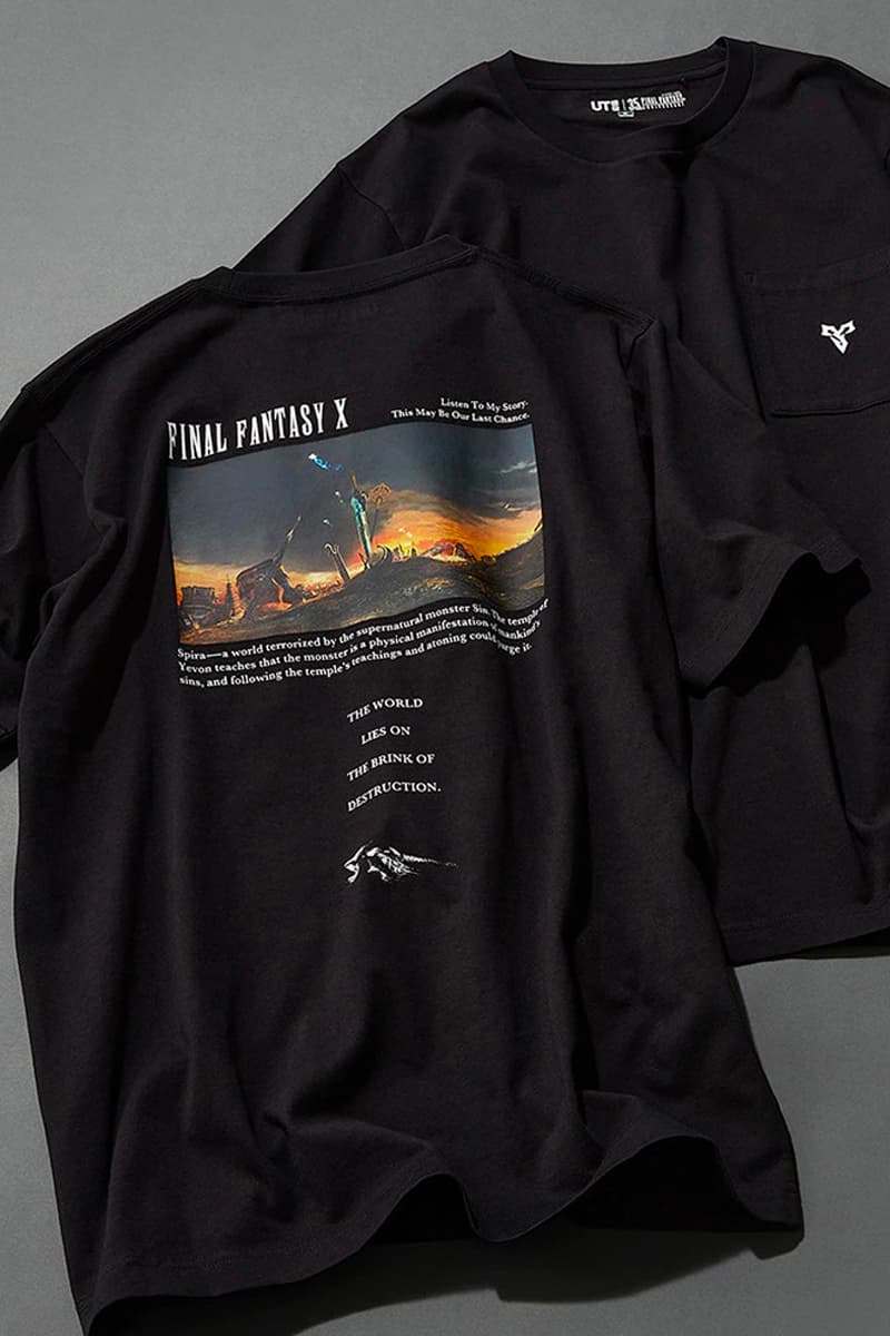 'Final Fantasy' 35th Anniversary x UNIQLO UT Collab Release Info ...