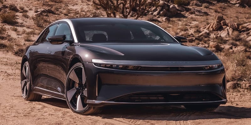 Lucid air ev car store
