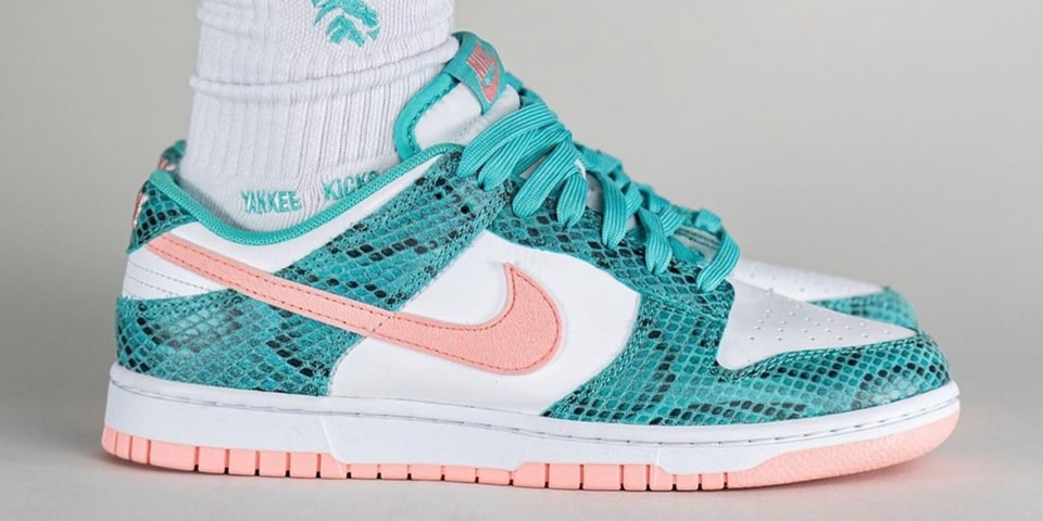 Nike Dunk Low "Snakeskin" On-Foot Look | Hypebeast