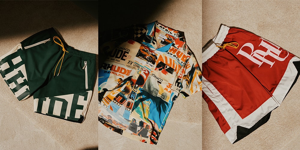 RHUDE Spring/Summer 2022 Monaco with God's Help Collection HBX Release ...