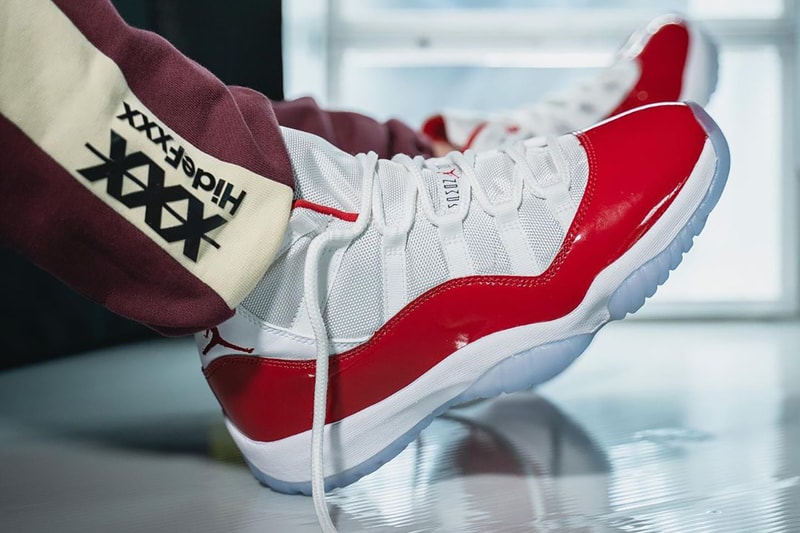 Cherry 11 Lows On Feet