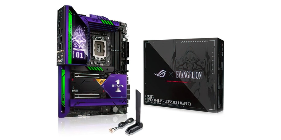 'Evangelion' x ASUS ROG Collaborate for PC Hardware | Hypebeast